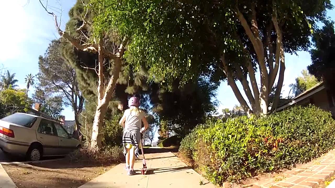 Scooters with MULE Mfg. mount for GoPro - YouTube