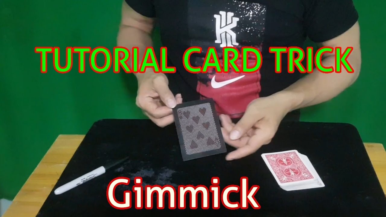 TUTORIAL MAGIC CARD TRICK Gimmick // EASY MAGIC - YouTube