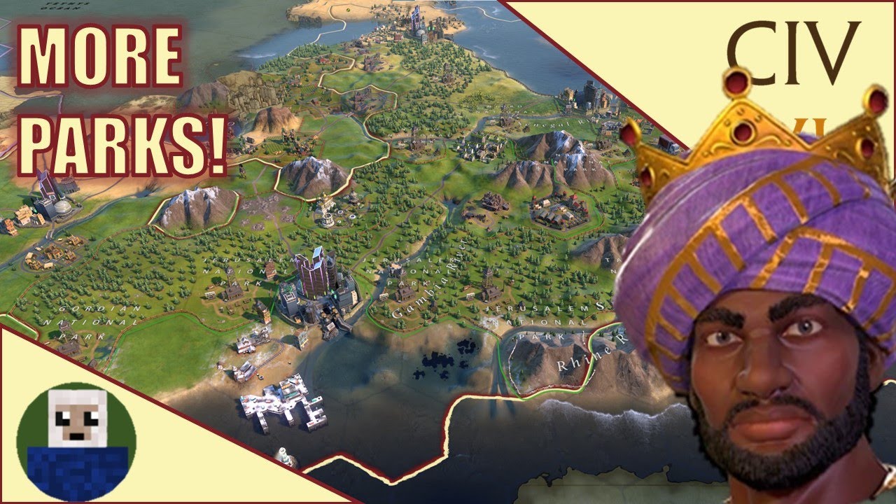 How many parks is too many? Let's play Civ 6 Mali ep. 7 - YouTube