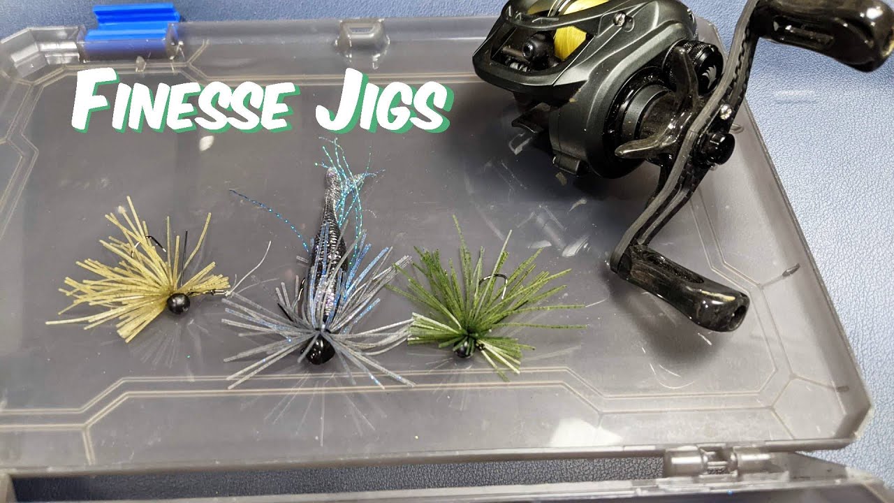 Using jigs for Winter bass - and trying to find them! - YouTube