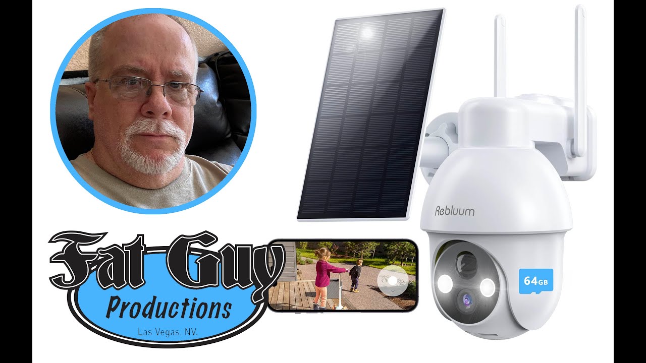 Rebluum 2k Solar Security Camera - Unboxing and Review - YouTube