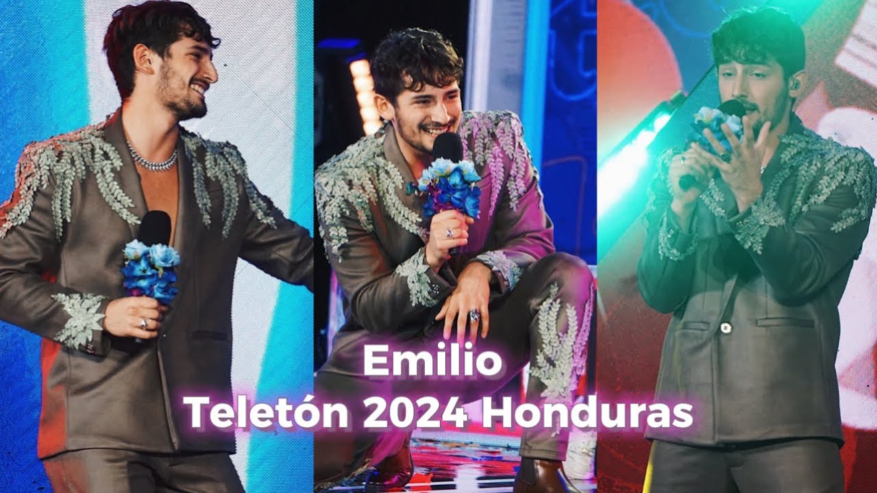 Emilio en Teleton 2024 honduras - YouTube