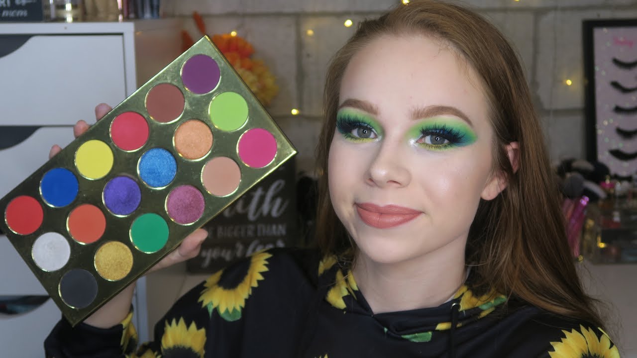 Joy Lorraine Cosmetics Paradise Palette | Review + Tutorial - YouTube