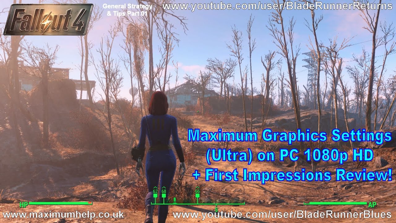 Fallout 4 PC Gameplay Footage At Maximum Graphics Settings + First ...