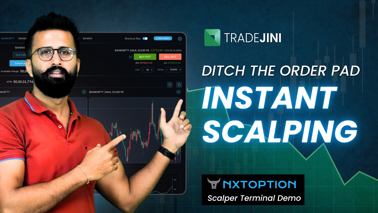 This Tool Changes Option Scalping Speed | NxtOption Scalper Terminal ...