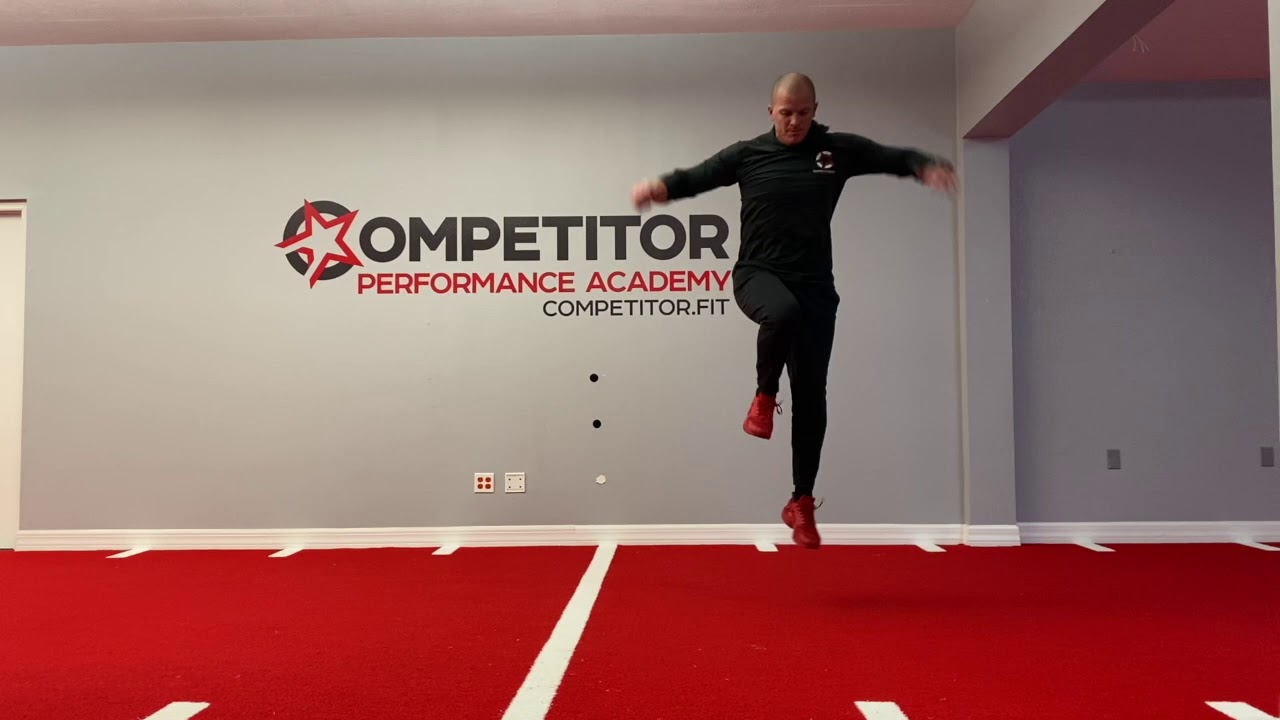 Lateral 2 Hop to Single Leg Jump - YouTube