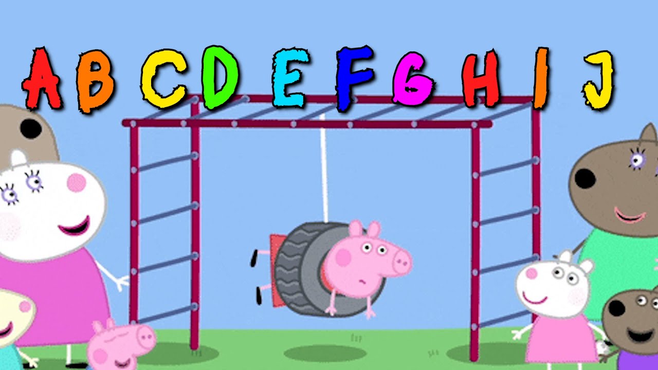Alphabet Song with Peppa Pig - YouTube