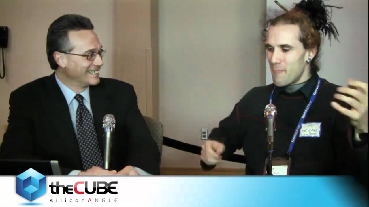 Shevek Mankin CTO & cofounder Karmasphere interviewed at Strata 2011 ...