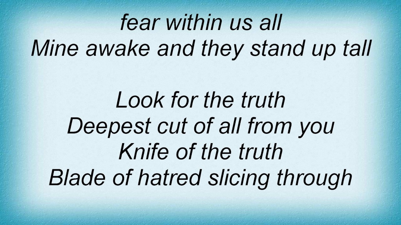 Iron Maiden - Look For The Truth Lyrics - YouTube