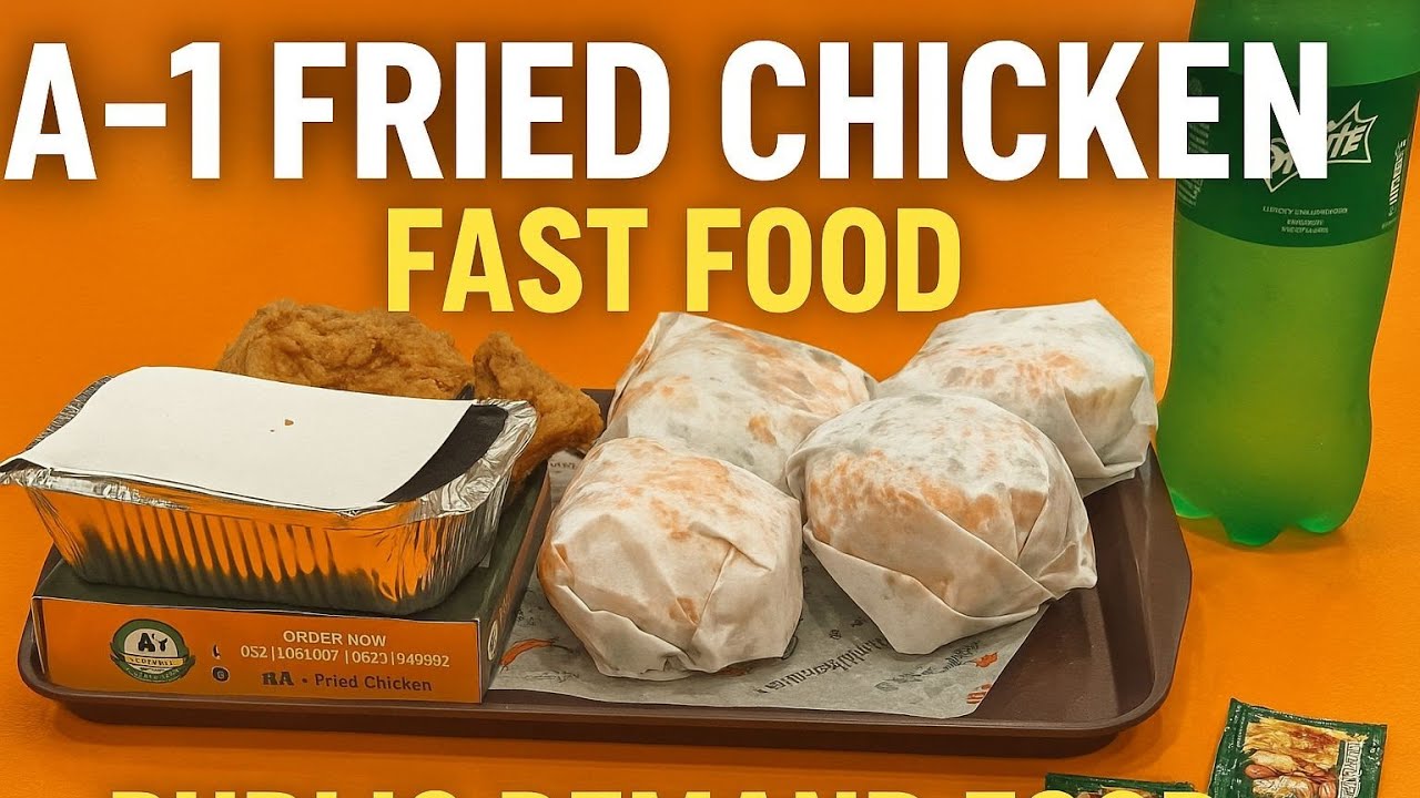 A1 Fried Chicken Vlog Karachi | F.B Area Karachi - YouTube