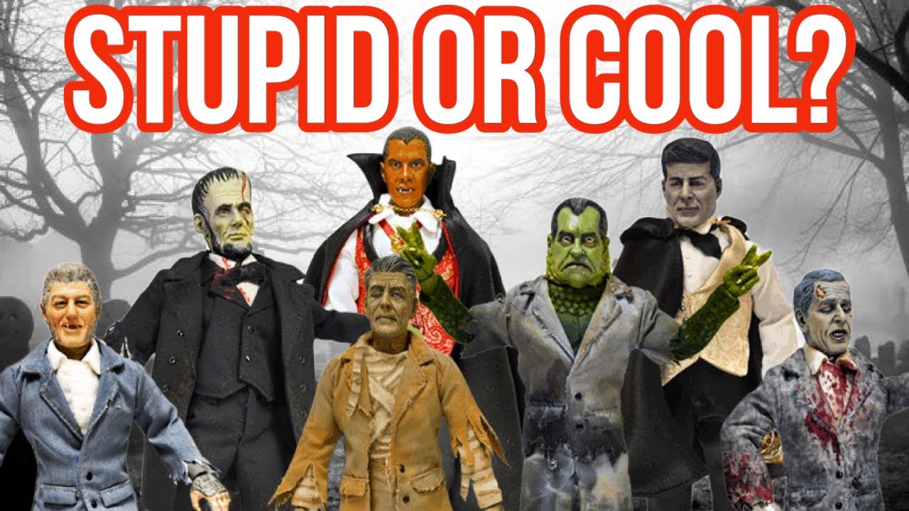 President Monster Action Figures? WTF? - YouTube