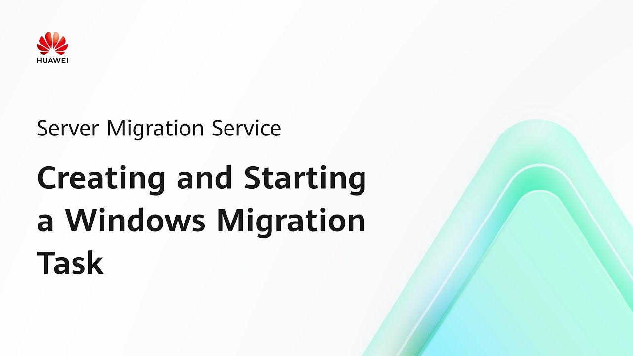 Server Migration Service (SMS): Creating and Starting a Windows ...