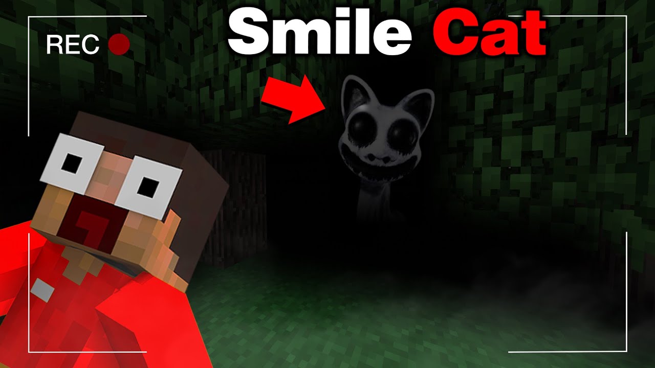 I Pranked My Friend as SMILE CAT in Minecraft - YouTube