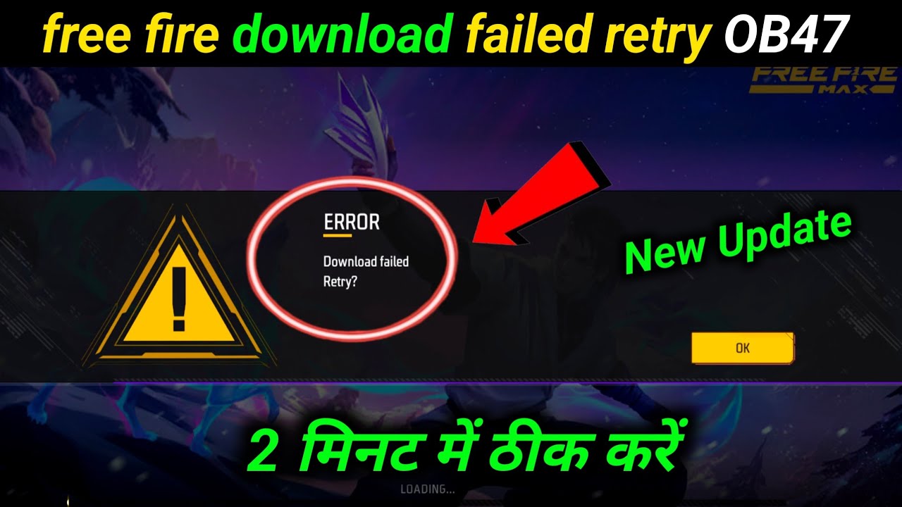 free fire download failed retry | download failed retry free fire | ff ...