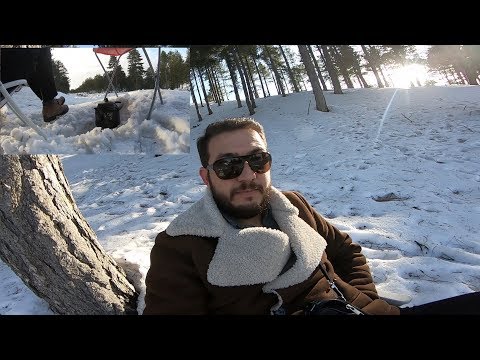 ZORKUN KARDA 🗻🚗  ÇAY DEMLEME KEŞİF GEZMESİ BUZLANMA ARABA