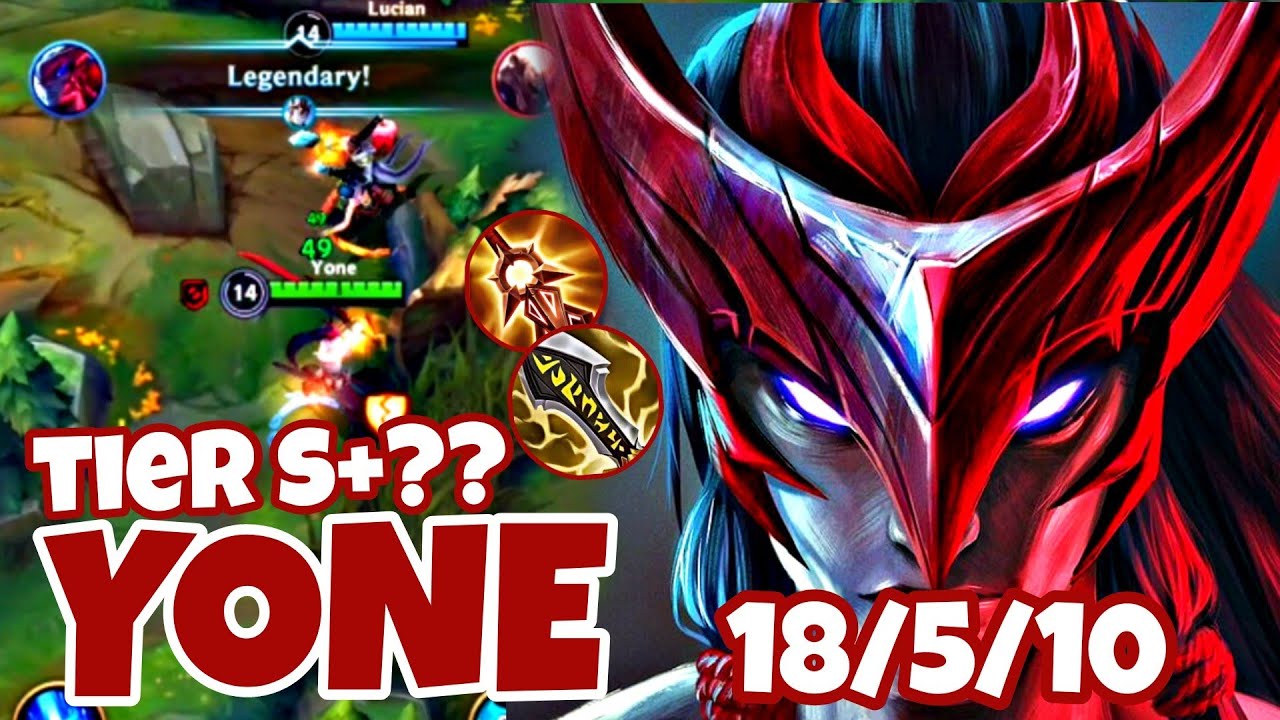 Wild Rift Yone | HOW TO RANK UP FASTER WITH YONE JUNGLE IN SEASON 7 ...