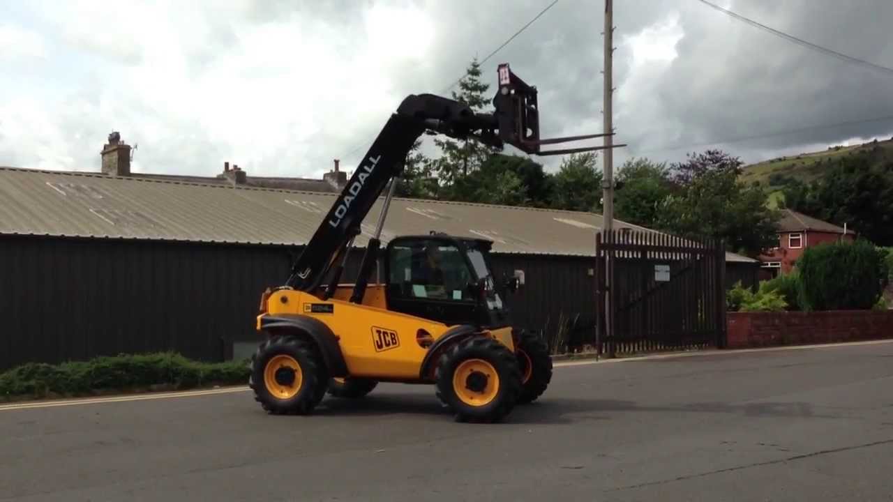 JCB Telehandler 524 50 - YouTube