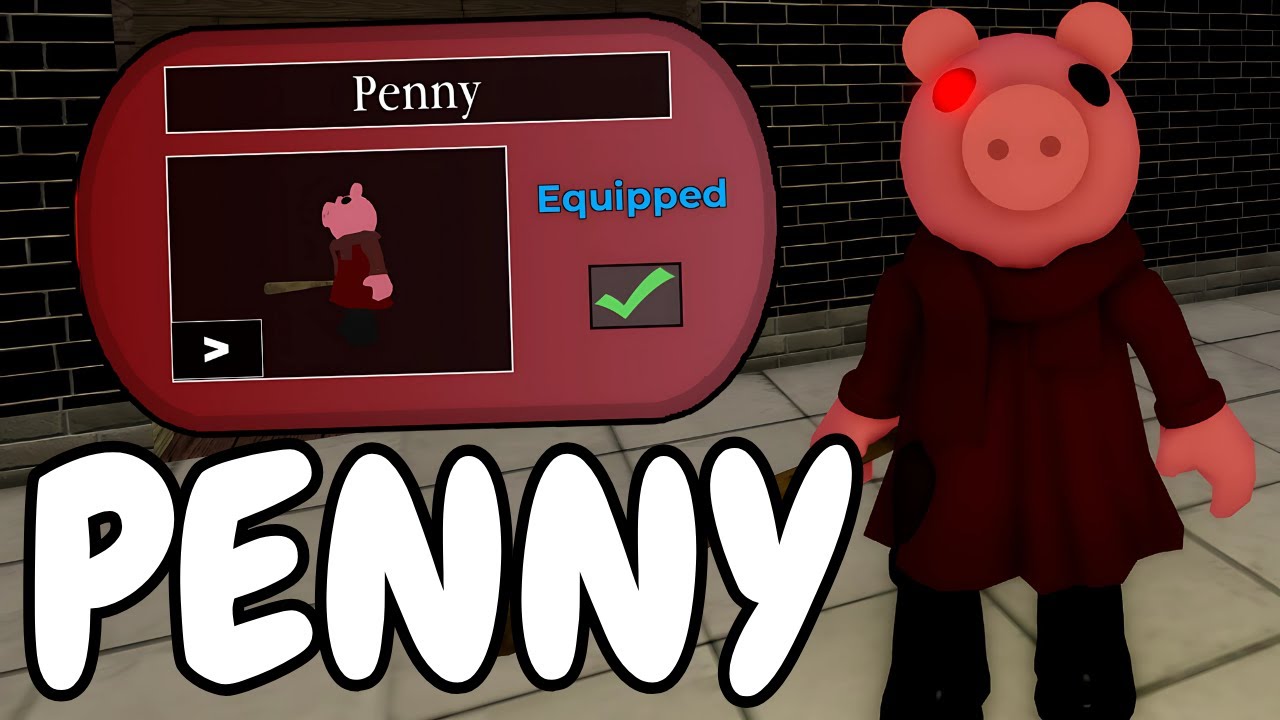 How To Get "PENNY" SKIN In Piggy: But Its 200 Players! - YouTube
