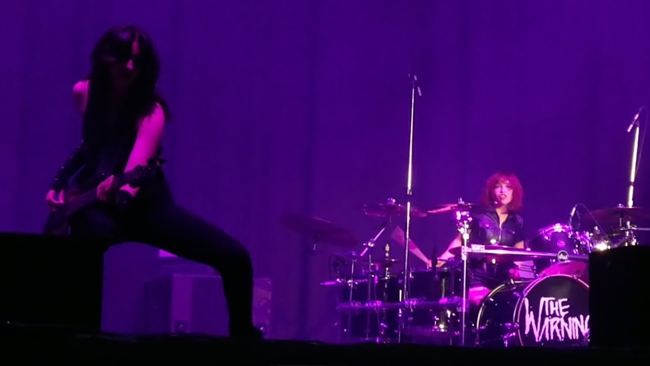 The Warning - Money Live (Opening for MUSE) Arena VFG, Guadalajara ...