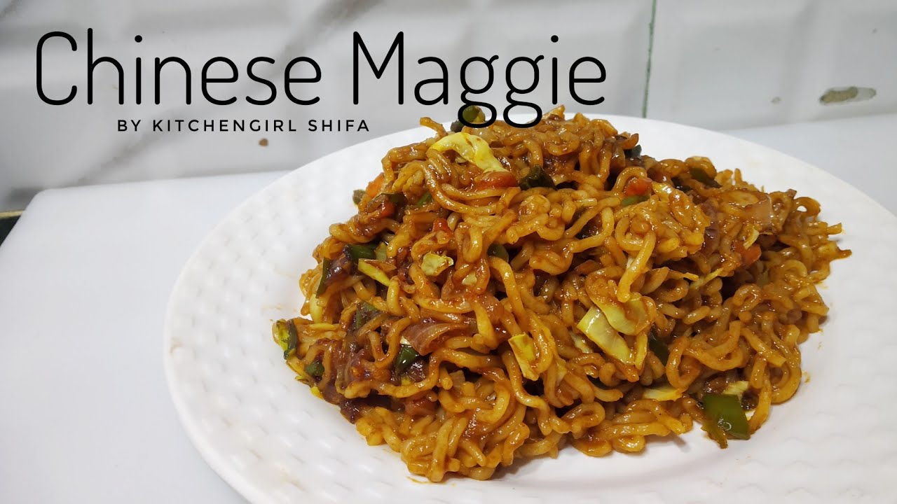 Chinese Maggie Recipe l New And Unique Maggie Recipe l KitchenGirl ...