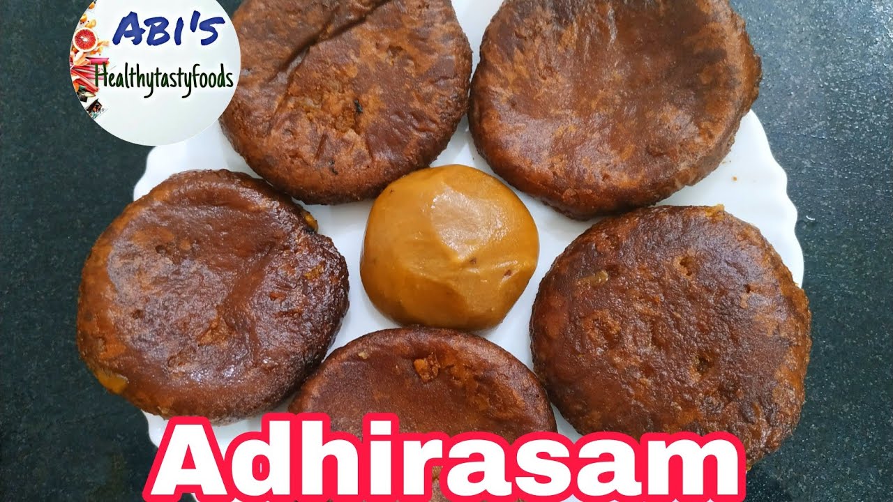 Adhirasam | Athirasam Recipe In Tamil | Diwali Snacks Recipes In Tamil ...