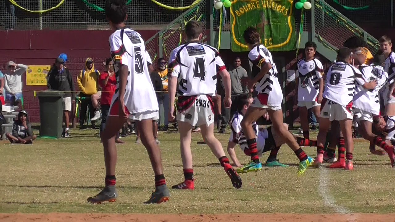 BDRL U15s Grand Final - Bourke Warriors v Lightning Ridge Redbacks 1st ...