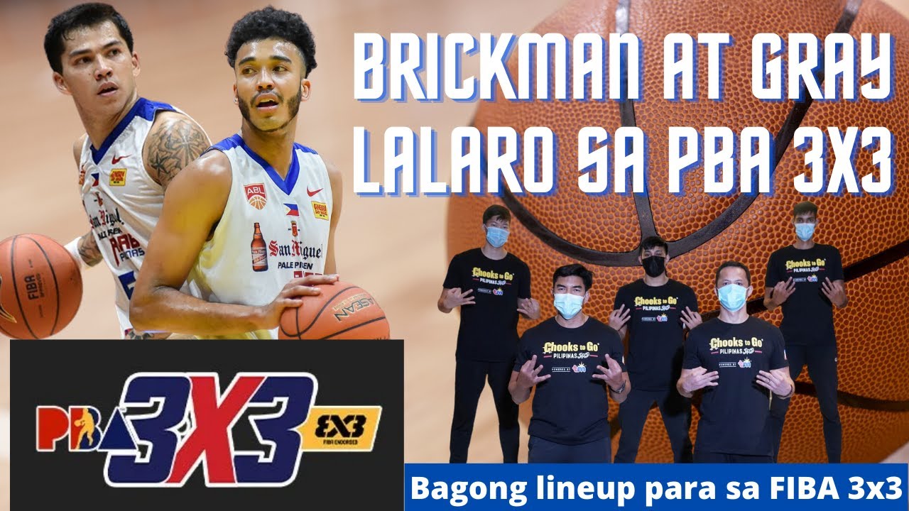 Jason Brickman at Jeremiah Gray lalaro sa PBA 3x3 | Bagong Lineup para ...