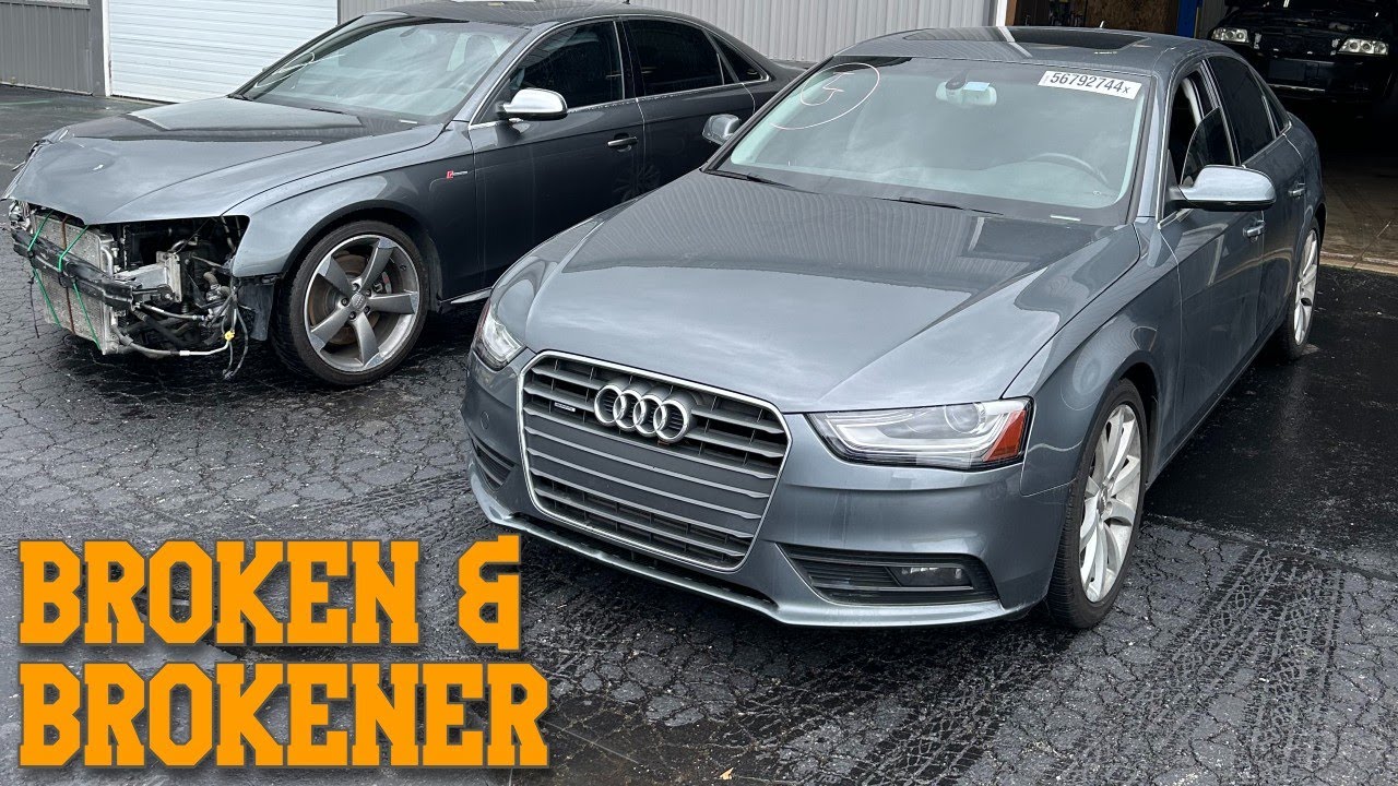 This Rebuild Gets Worse by the Day || Crashed B8.5 Audi S4 - YouTube