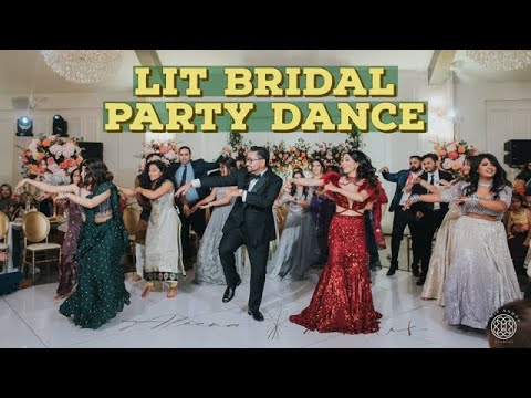 BRIDAL PARTY DANCE THAT GOT EVERYONE LIT | BRIDE AND GROOM DANCE | WEDDING PARTY | GILLZTOHEMANI ...