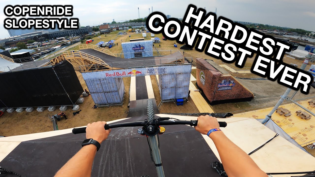 CRAZY MTB SLOPESTYLE COURSE - HARDEST CONTEST I'VE EVER RIDDEN! - YouTube