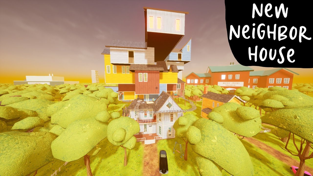 New Neighbor House - Hello Neighbor mod kit - YouTube