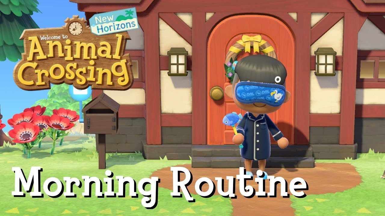 My Morning Routine in Animal Crossing New Horizons - YouTube