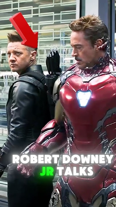 Robert Downey Jr. talks about how he became Iron Man. - YouTube