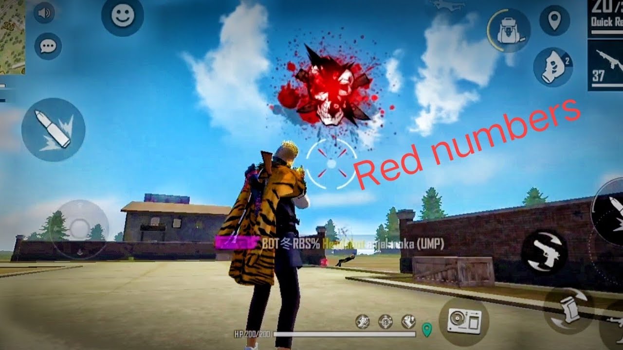 Red numbers ️(Freefire Headshots) - YouTube