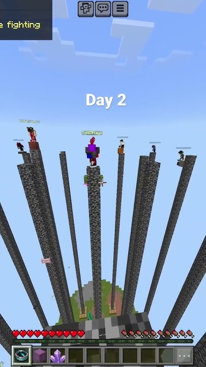 Day 2 of pillars #minecraft #gaming - YouTube