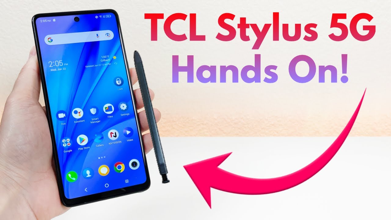 TCL Stylus 5G - Hands On & First Impressions! (Metro by T-Mobile) - YouTube