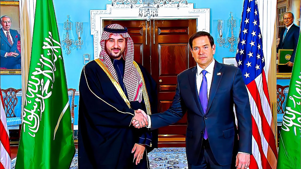 LIVE: Secretary Marco A. Rubio MEETS with Saudi Defense Minister Prince ...