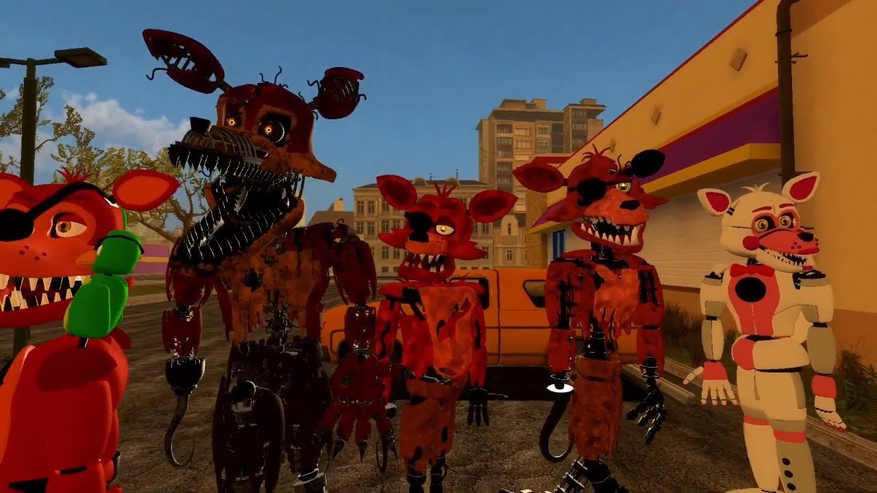 The Fox Race! ~ Gmod FNAF [Shorts Month #11] - YouTube
