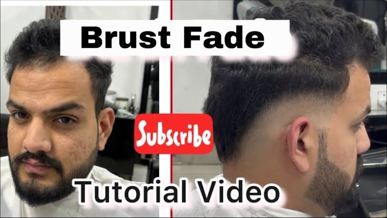 How to do brust fade #trending #viral #youtube #saddamhairstudio # ...