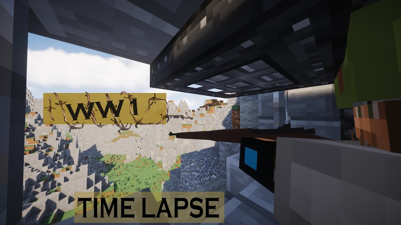 MINECRAFT WW1 Maps timelapse (EN/FR) - YouTube