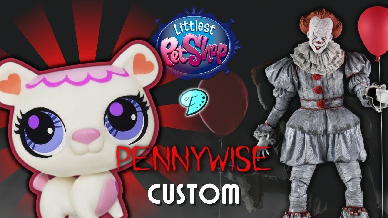 Repainting LPS 🤡 Pennywise the dancing clown custom ooak - YouTube