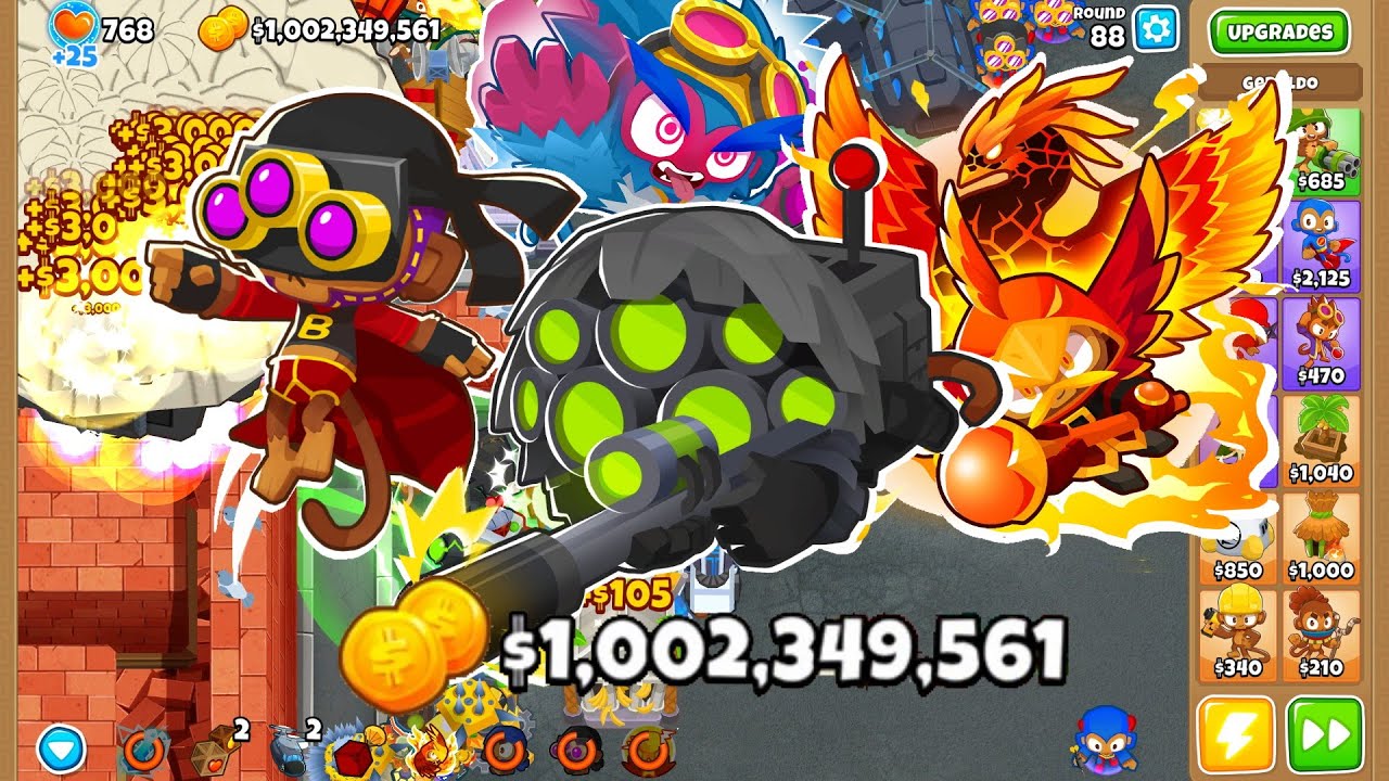 Making 1 BILLION coins before Round 100 with the new bug! (Bloons TD 6 ...