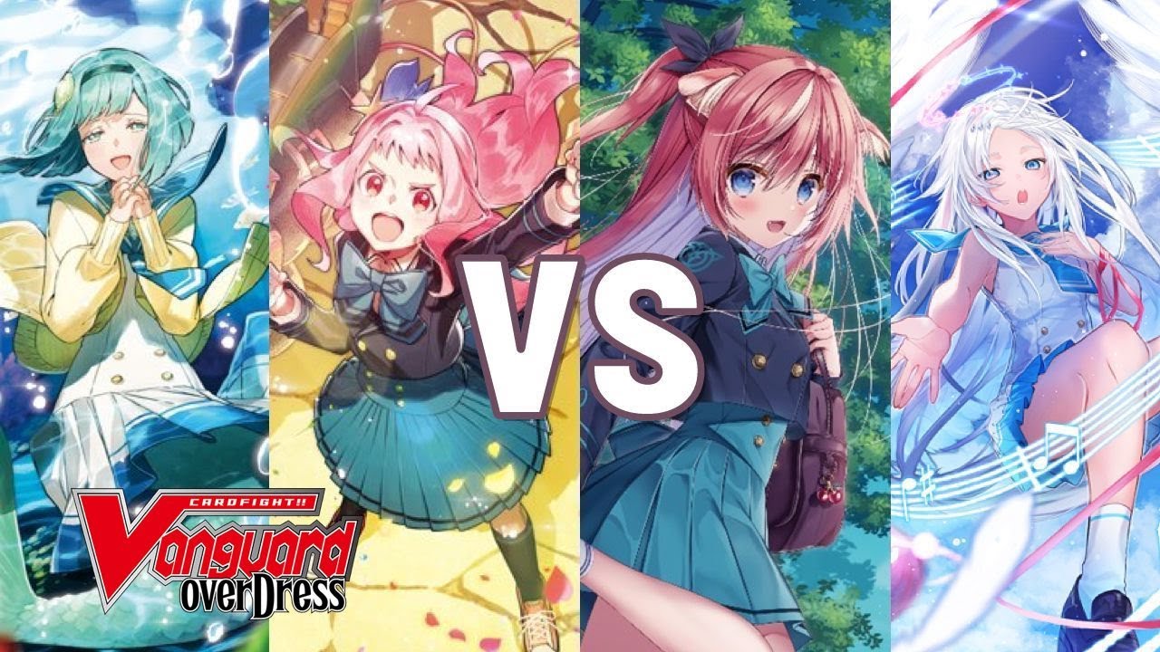 Michu Vs. Friends Cardfight Vanguard Overdress Standard Game - YouTube