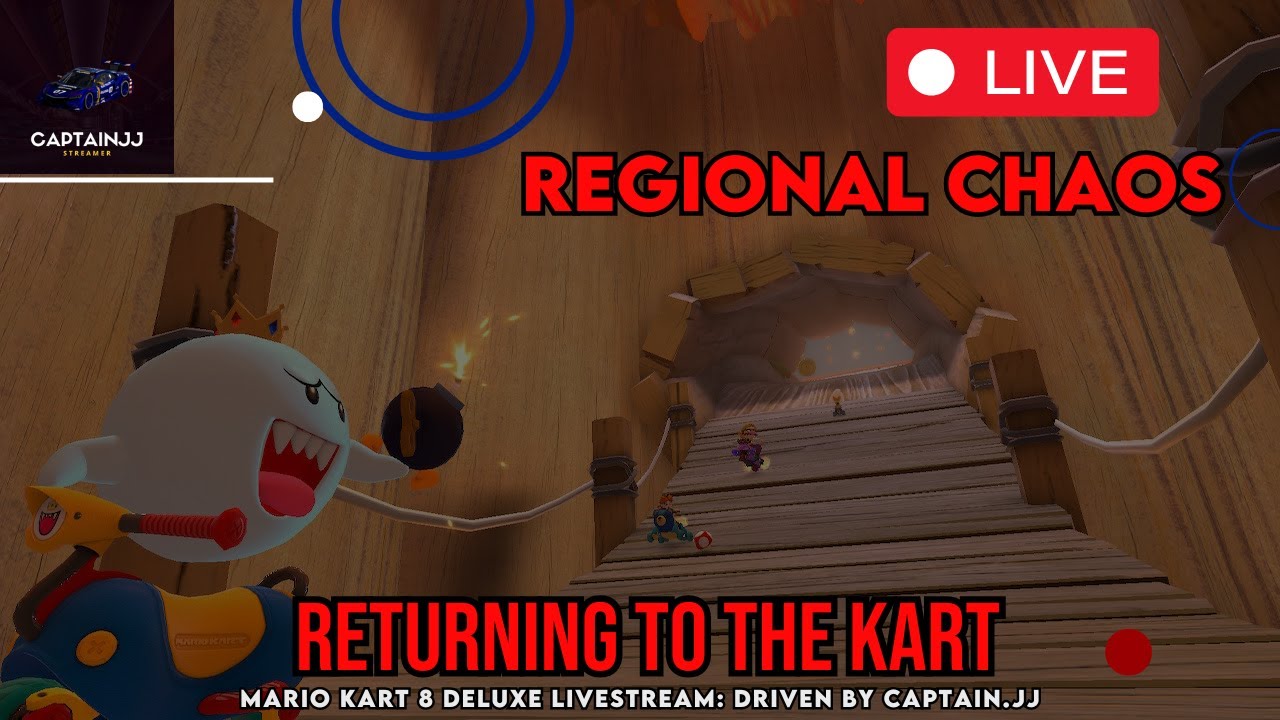 Live: Mario Kart 8 Deluxe: Chill Regional Any can join - YouTube