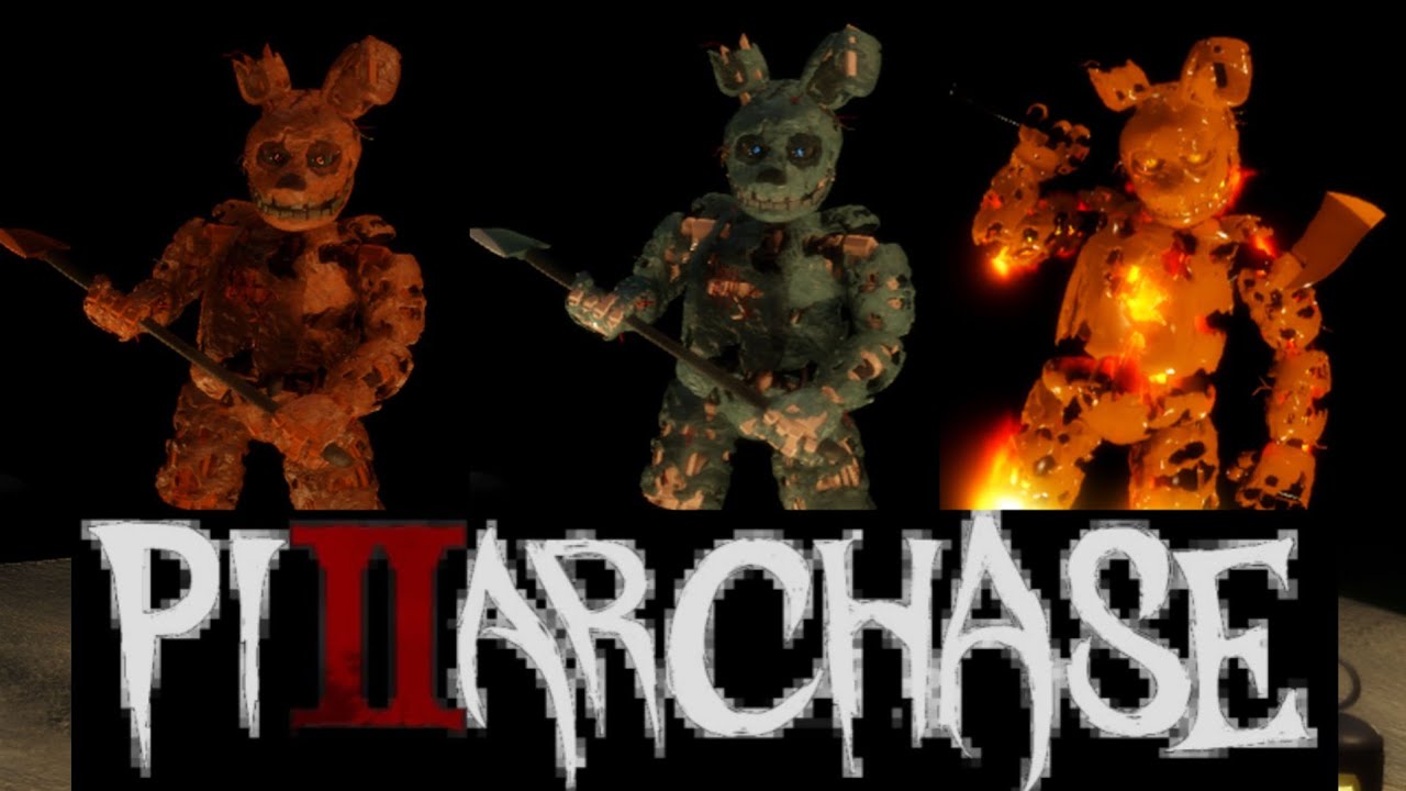 [Pillar Chase 2] Springtrap on rampage 10 rank skins gameplay (road to ...