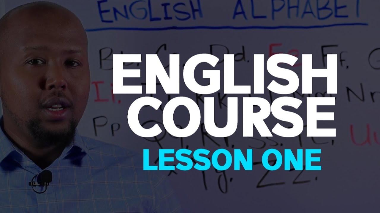 ENGLISH COURSE LESSON ONE - YouTube