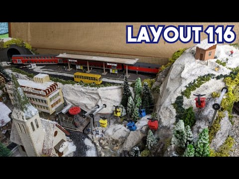 SUITCASE TRAINS - LAYOUT 116 (SOLD) - YouTube