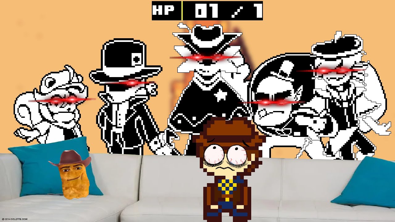 1 HP Undertale Yellow Is driving me insane(I YEE'D MY LAST HAW) - YouTube