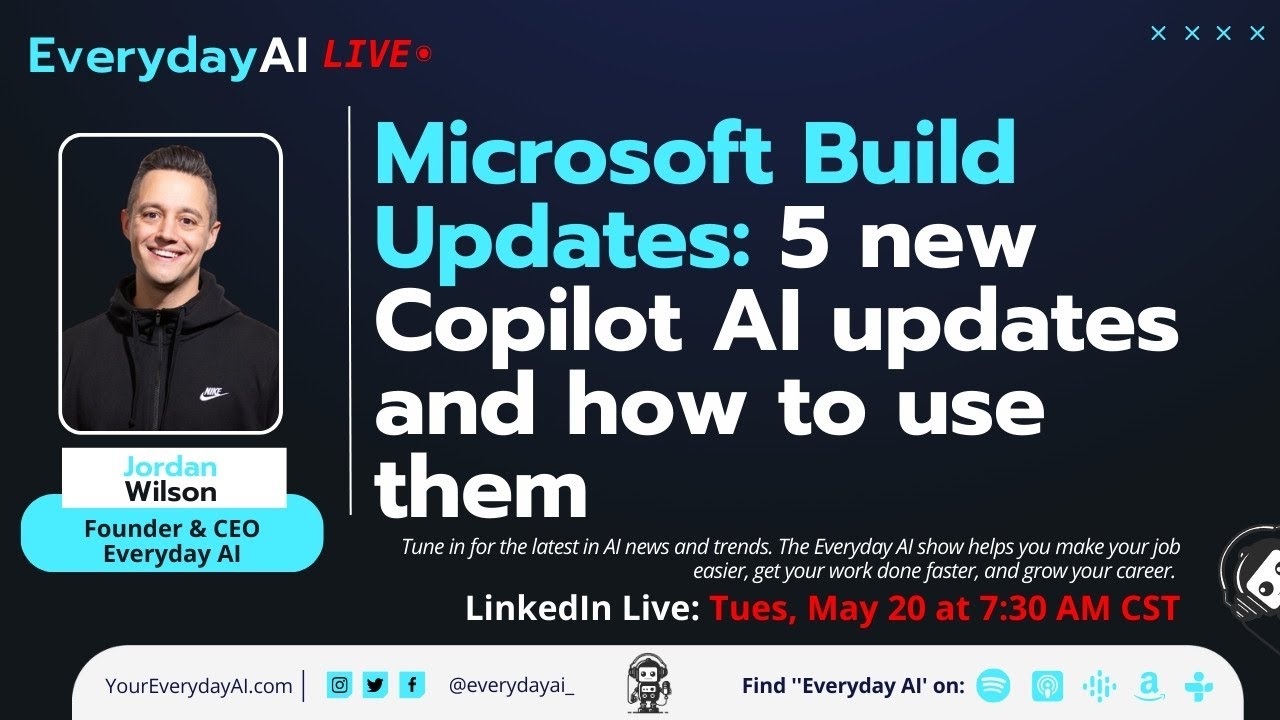 Microsoft Build Updates: 5 new Copilot AI updates and how to use them ...