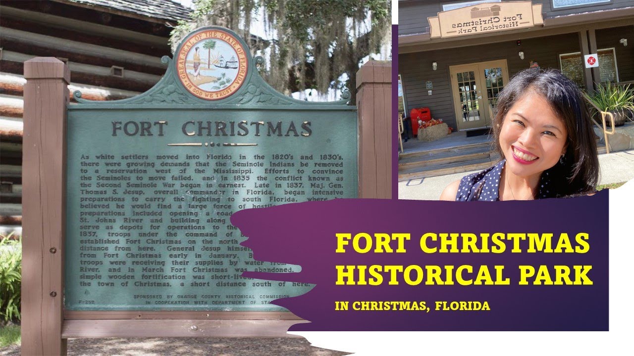 FORT CHRISTMAS HISTORICAL PARK - YouTube
